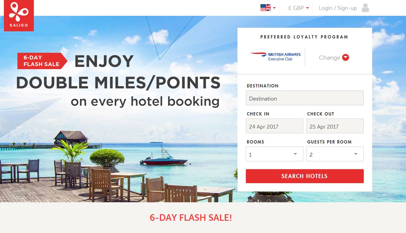 How to earn 10,000 Avios on 1 hotel night with Kaligo - Turning left ...