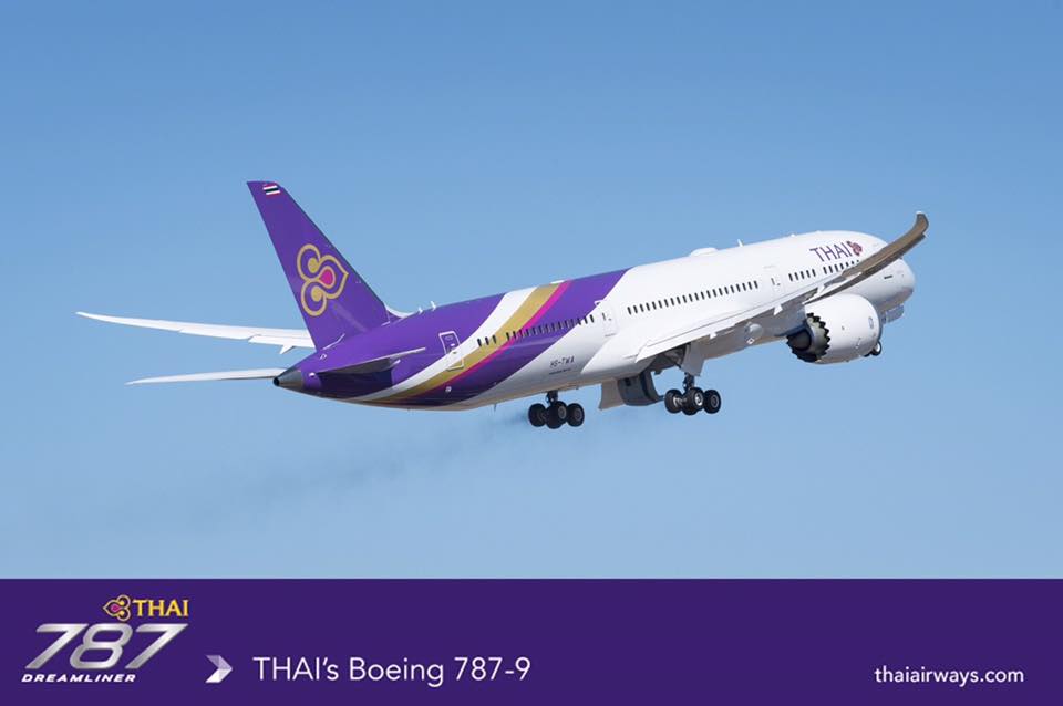 THAI Airways: A350 starts from London + B787-9 new business class seats ...