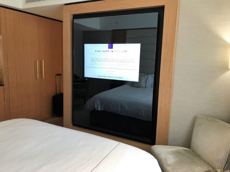 Conrad hotel London St James review - Turning left for less