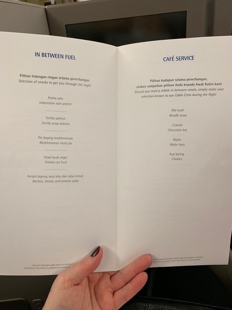 Garuda Indonesia B777 Business Class Review London to Bangkok