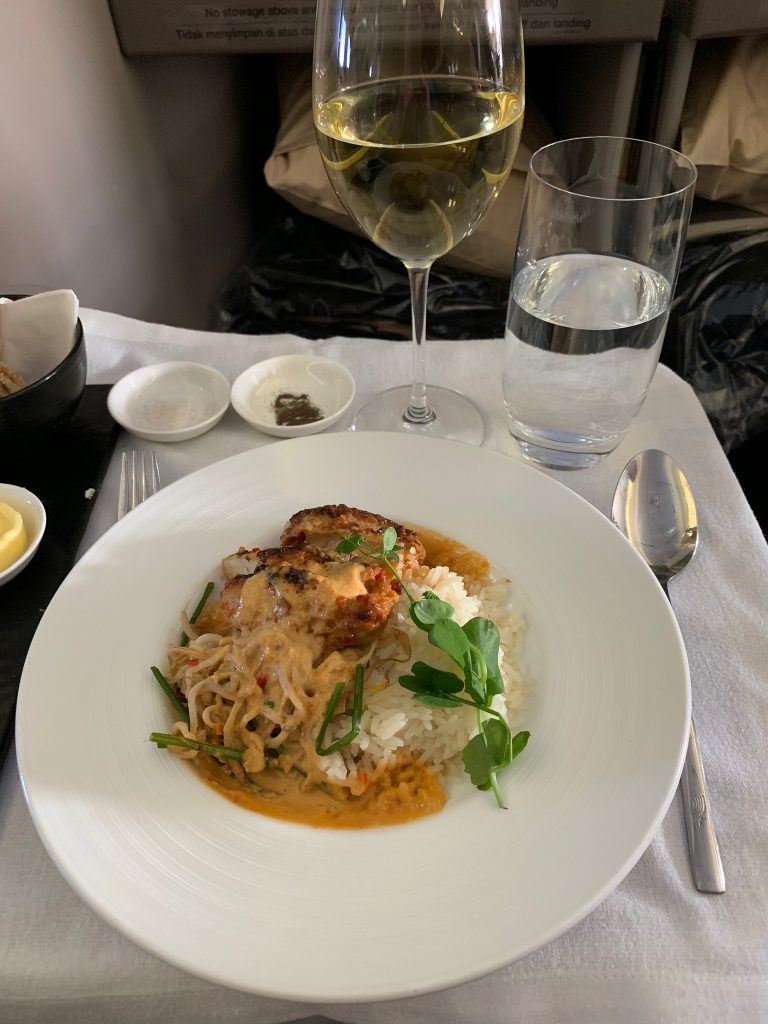 Garuda Indonesia B777 Business Class Review London to Bangkok