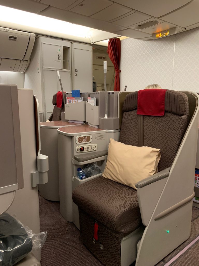 Garuda Indonesia B777 Business Class Review London to Bangkok