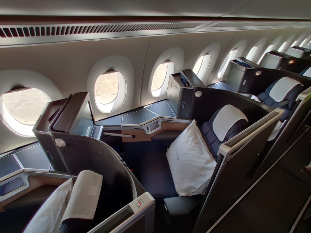 It's finally here - a first look at British Airways A350 with new Club ...