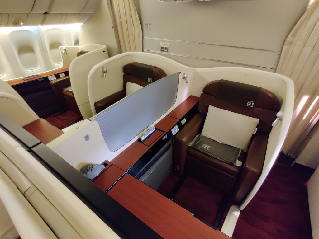 Would you like some Cristal sir? Japan Airlines First Class Review ...