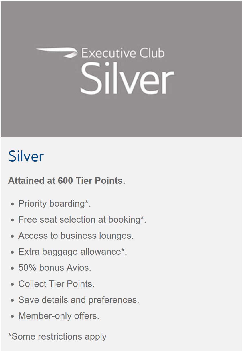 How to get BA Executive Club Silver for £900! - Turning left for less
