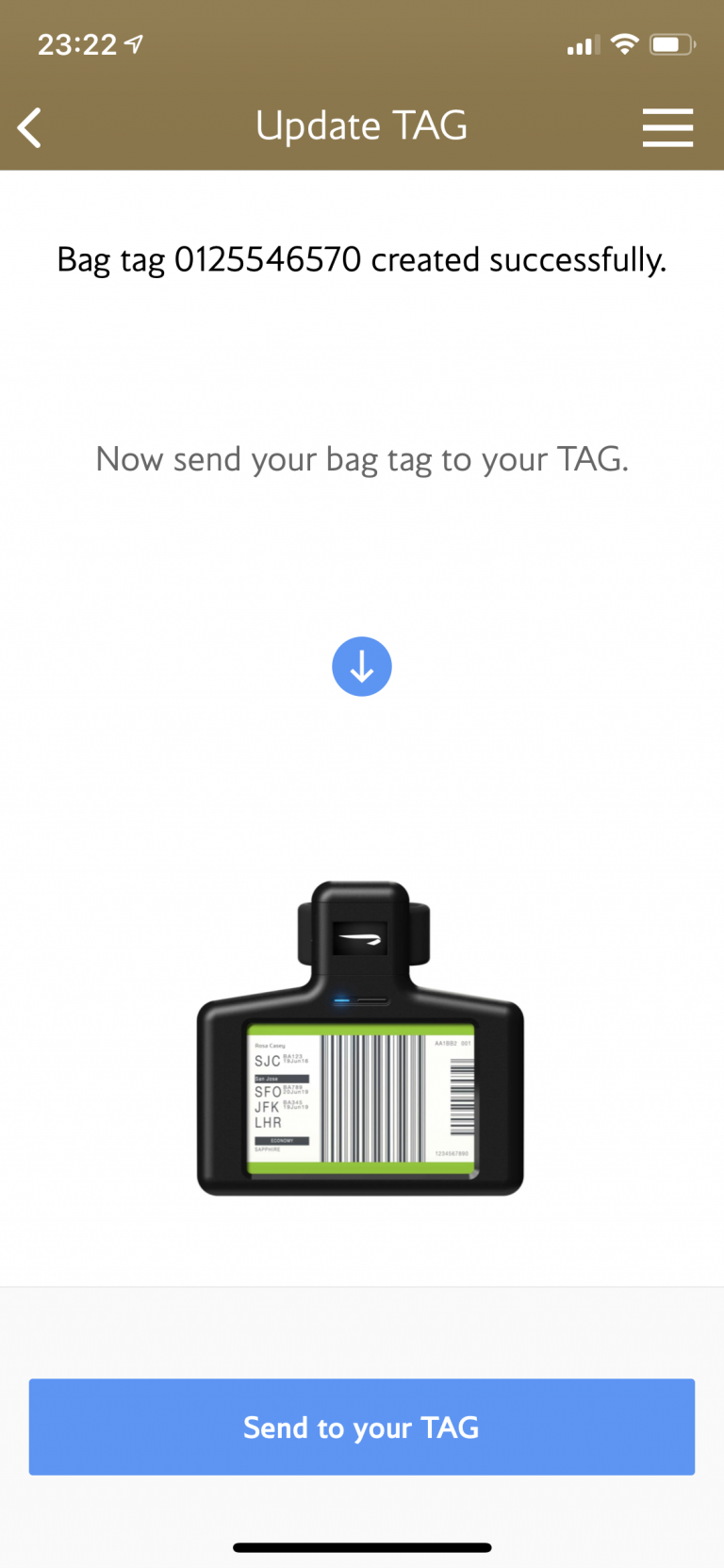 News: BA TAG - the electronic baggage tag tried & tested plus new ...