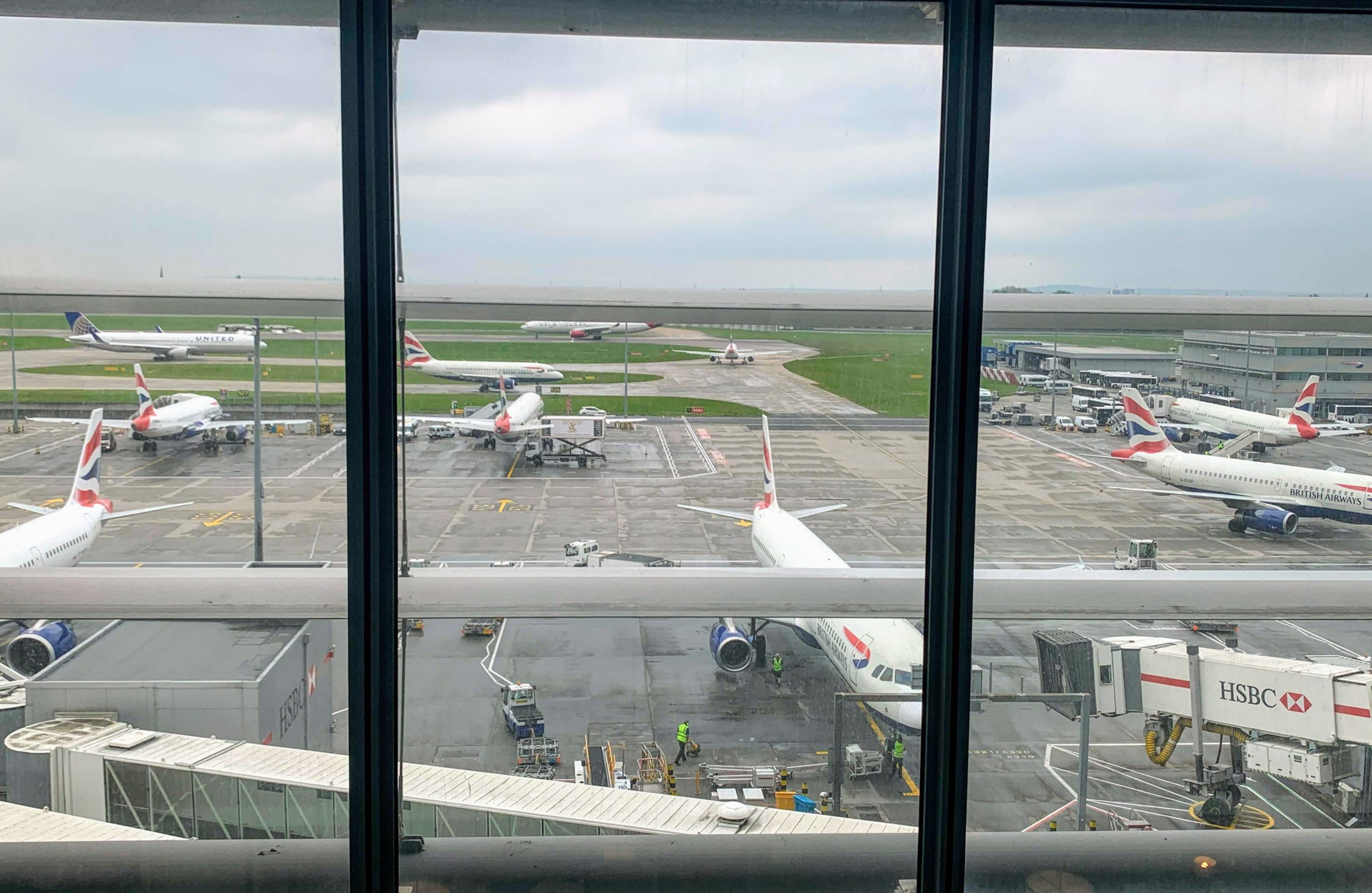 Review: BA First lounge reopening BA terminal 5 and Flight to Jersey in ...