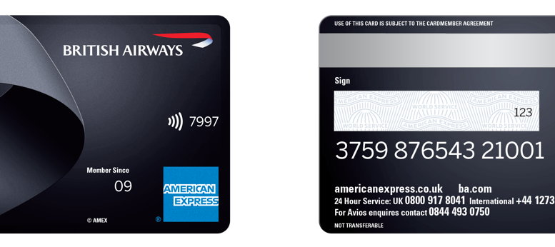 NEWS: American Express update - new terms for BA companion vouchers, £ ...