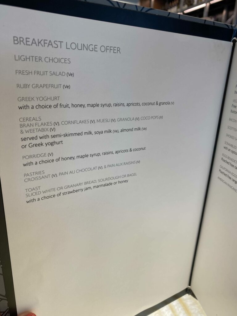 British Airways Concorde Room Lounge Heathrow Terminal 5 review ...