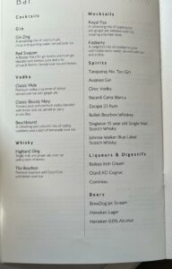 NEWS: First look at British Airways new improved first menu in reality ...