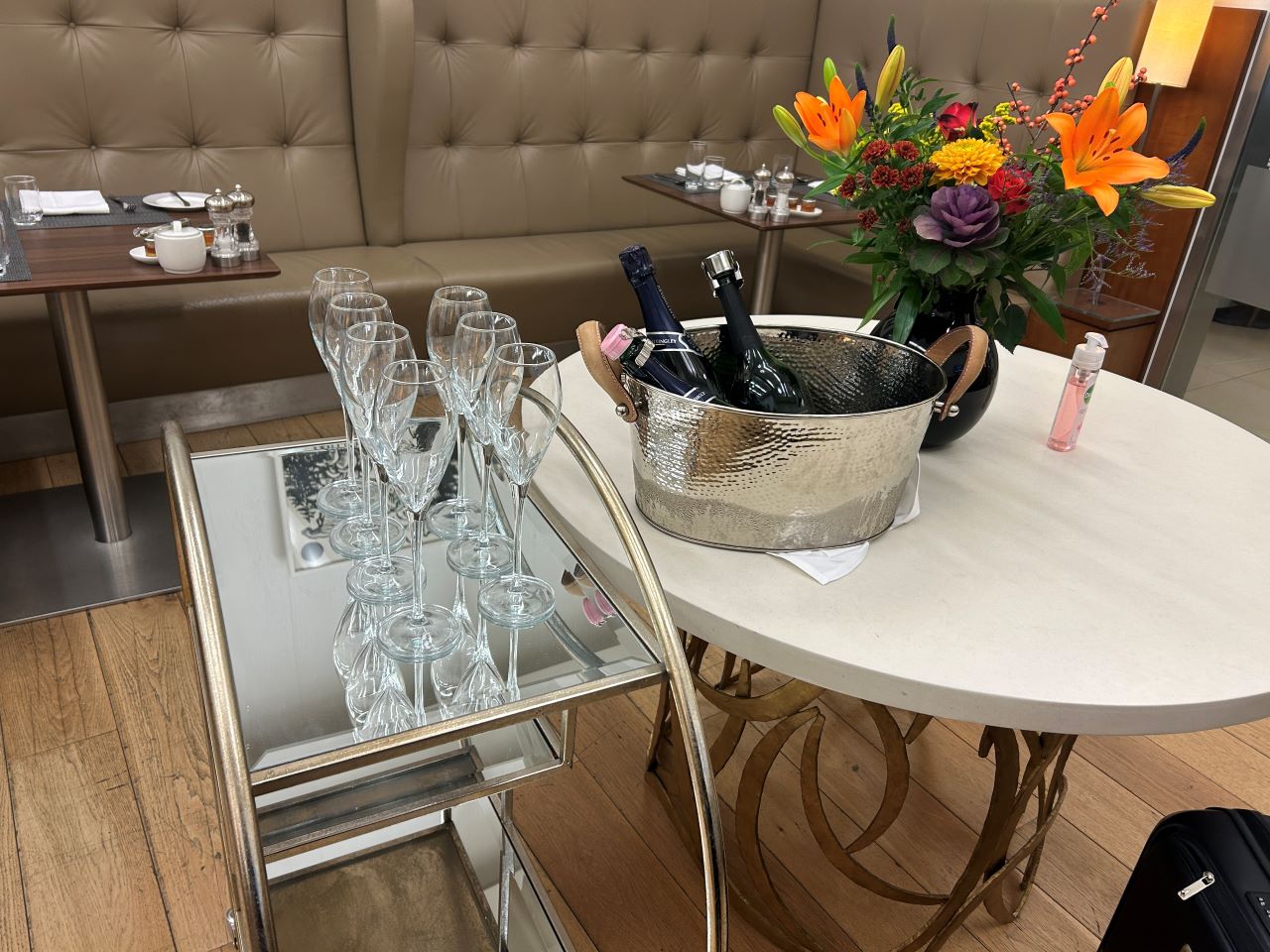 British Airways at Terminal 5 - Concorde Breakfast room Reviews