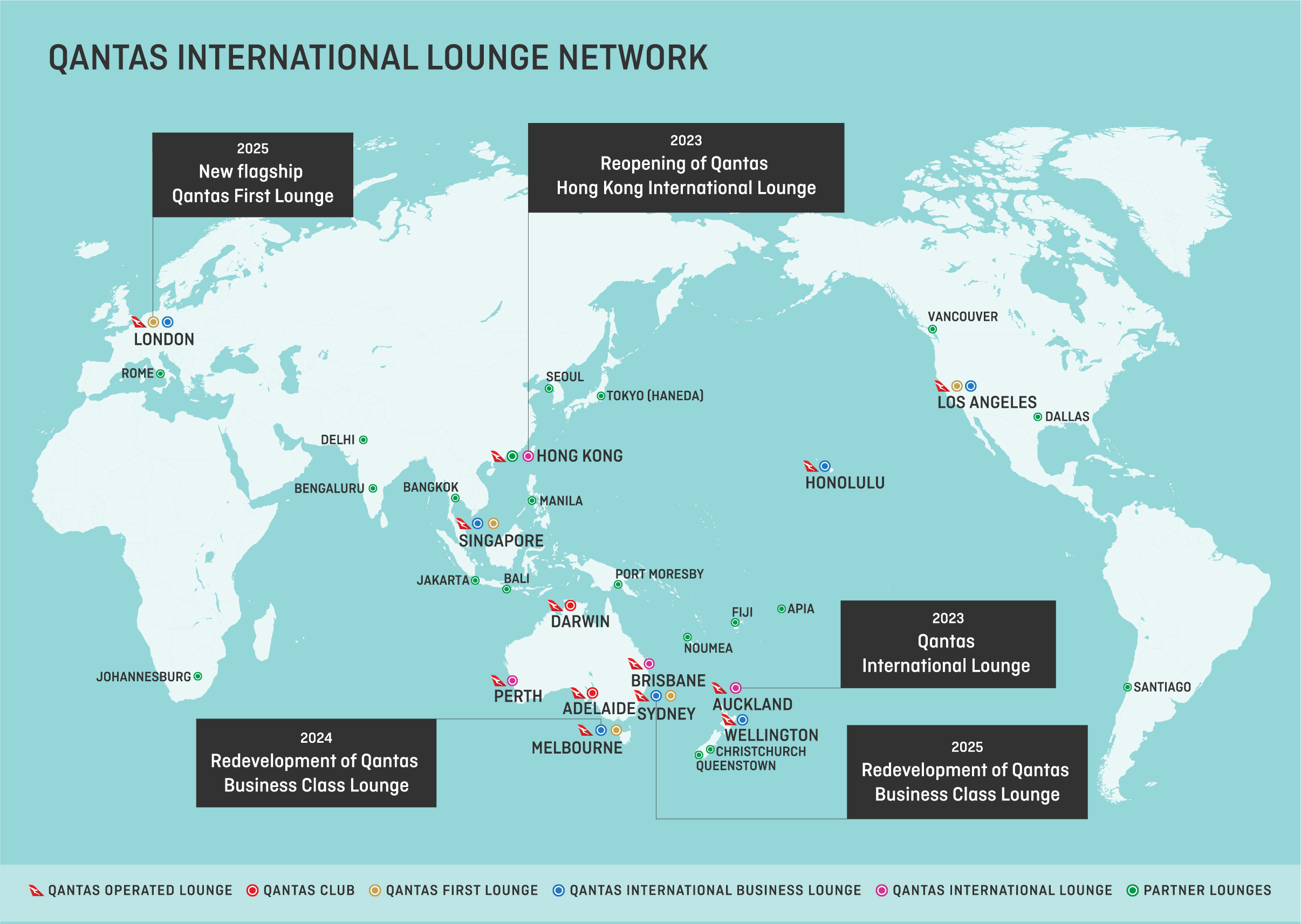 NEWS & OFFERS: New First class Qantas lounge at Heathrow T3, Cellars in ...
