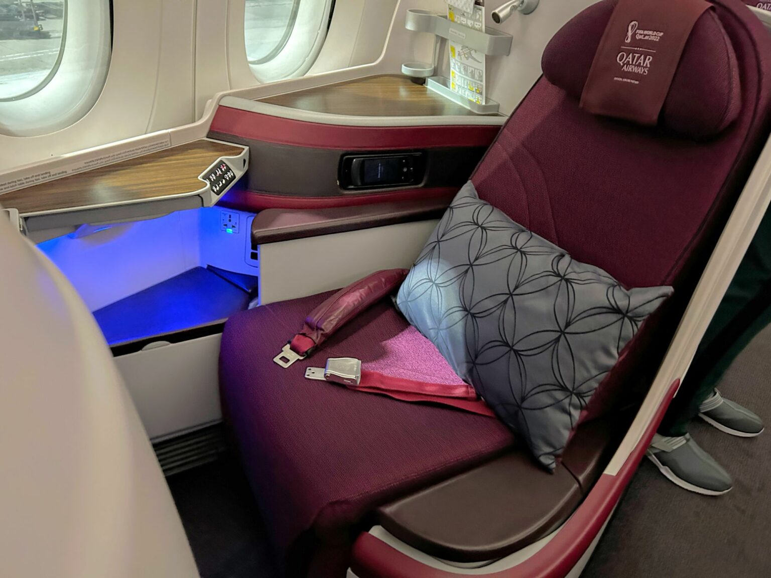 REVIEW: This isn't any short haul flight...this is a Qatar Airways ...