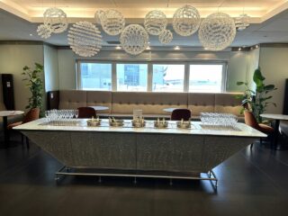 British Airways Heathrow Terminal 3 First Class Lounge - Turning left ...