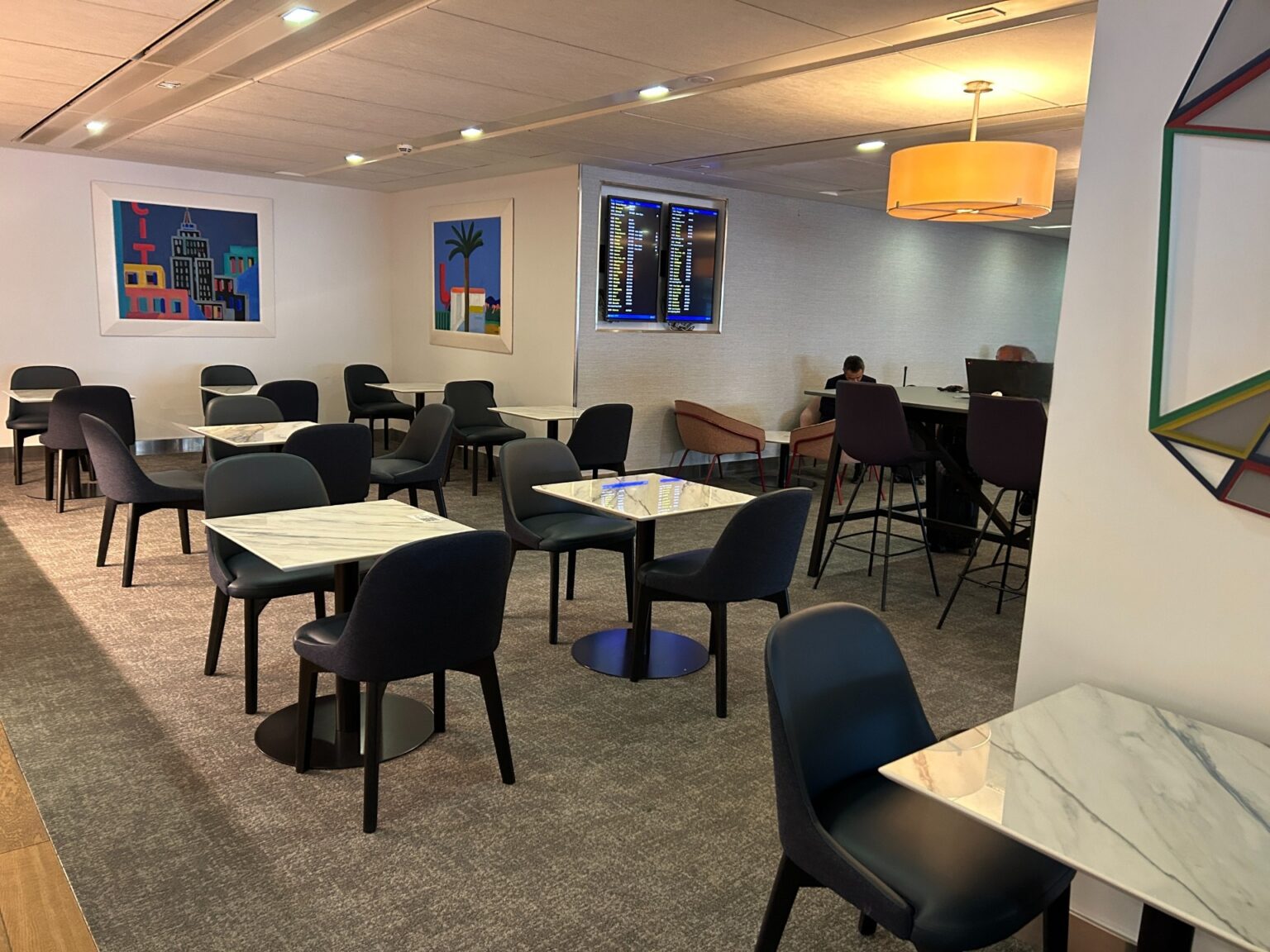 British Airways Heathrow Terminal 3 First Class Lounge - Turning left ...