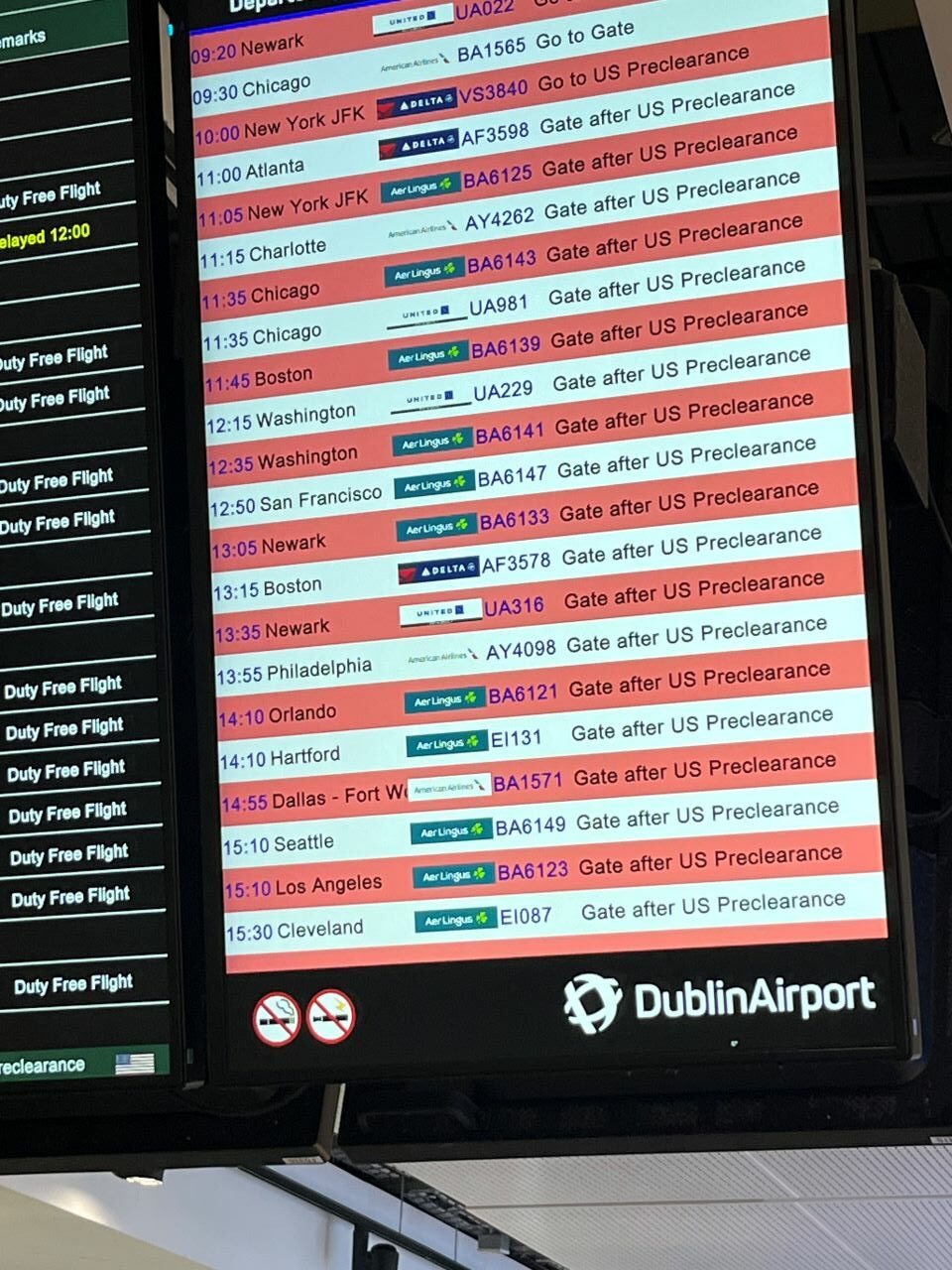 READER REVIEW: Dublin Airport US Pre-clearance and American Airlines ...
